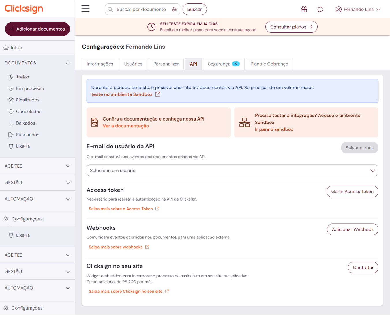 Clicksign no seu site: como funciona?